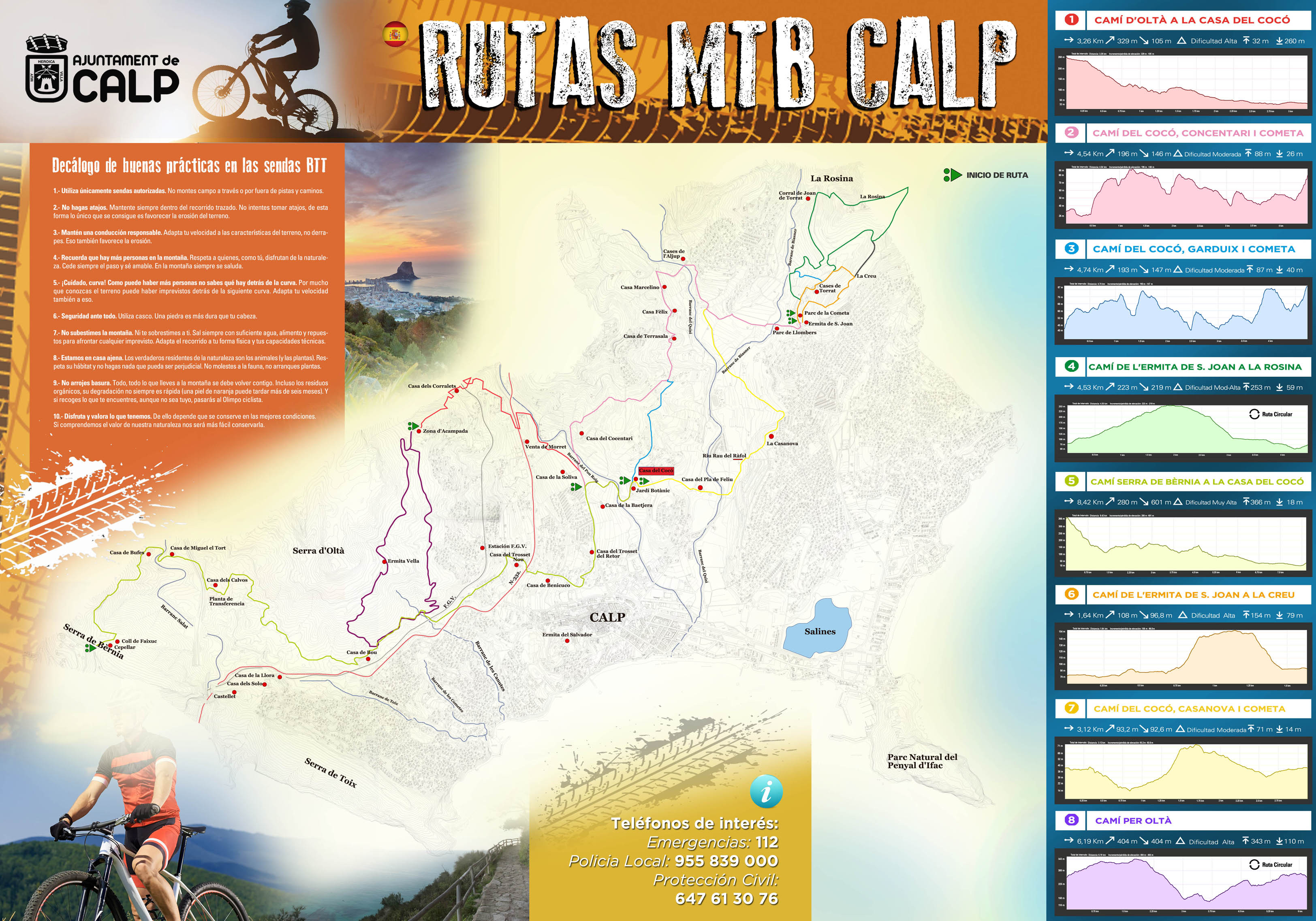 Rutas MTB | Tourist Info Calpe